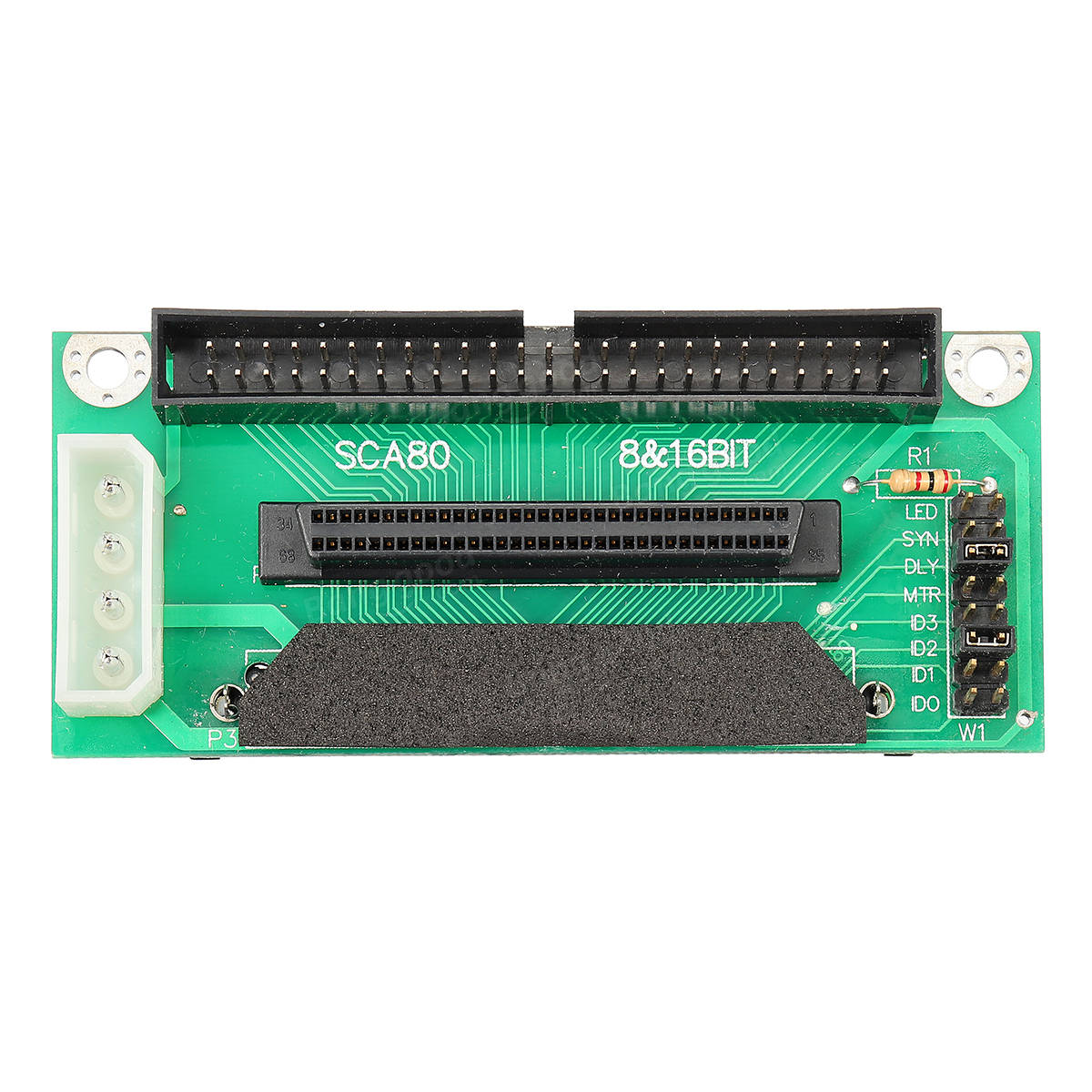 Buy SCA 80 Pin to 68 Pin 50 Pin IDE Ultra SCSI II/III Adapter Hard ...