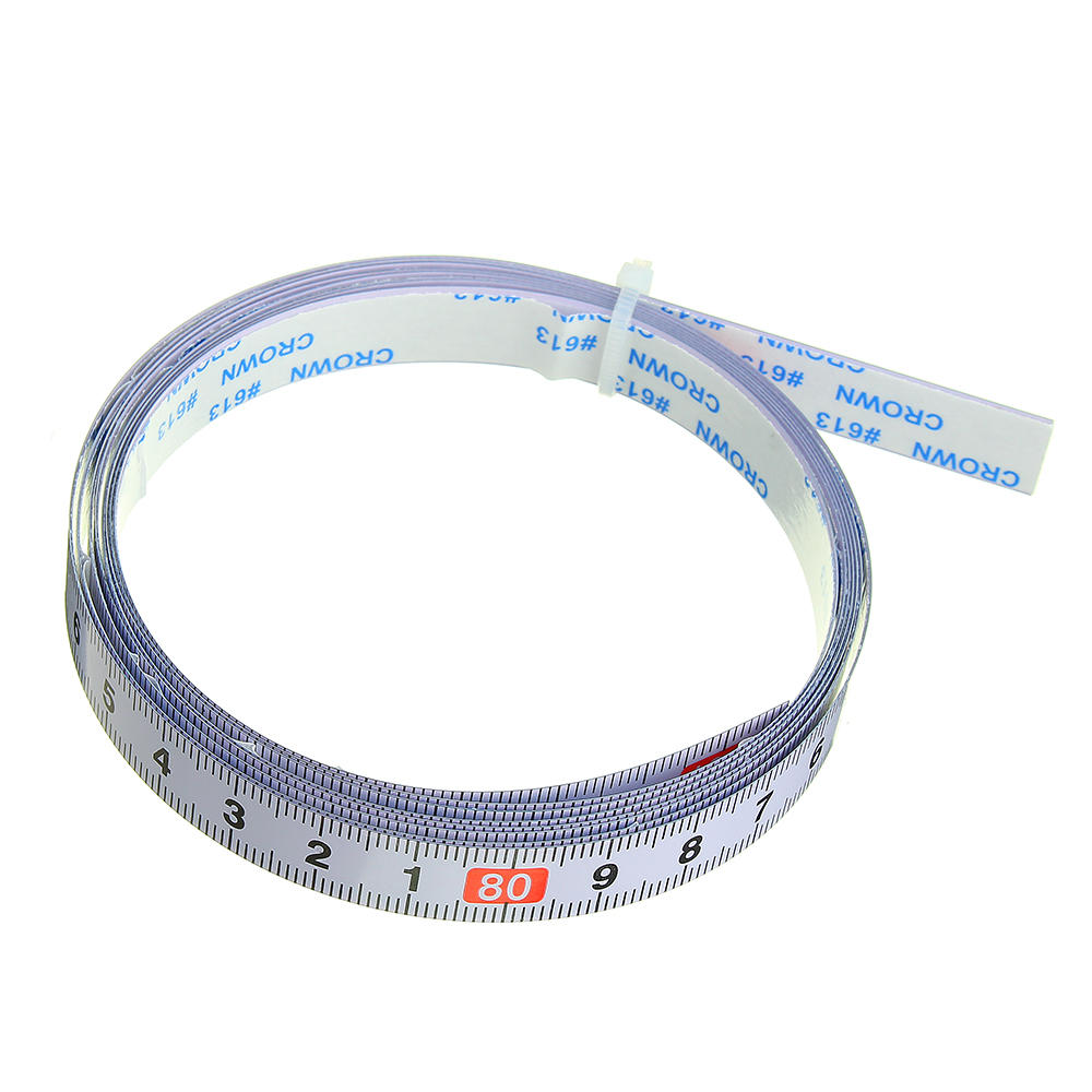 Buy Self Adhesive Metric Ruler Miter Track Tape Measure Steel Miter Saw ...