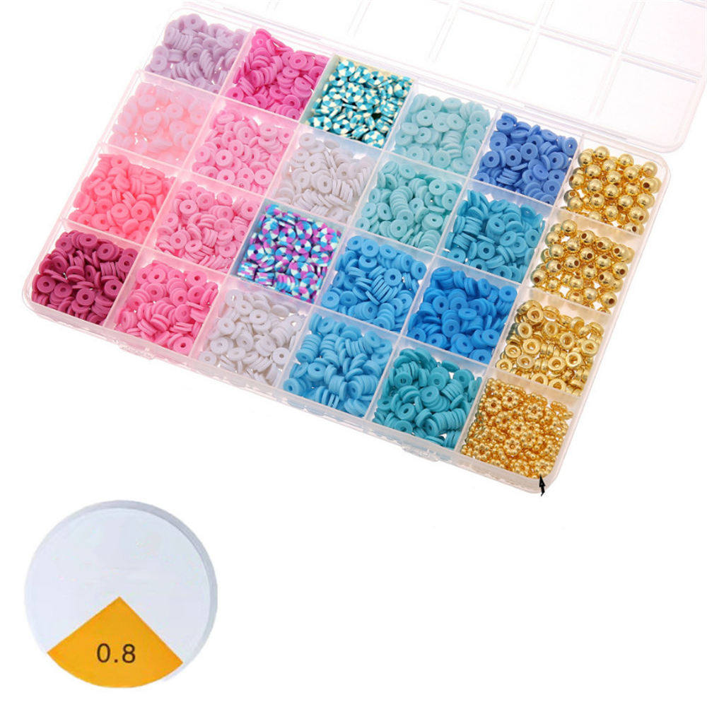Buy Soft Clay Handmade Beads Diy Material Package Set Bracelet Jewelry ...