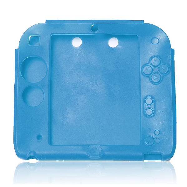 Buy Soft Silicone Rubber Gel Bumper Skin Case Cover for Nintendo 2DS ...