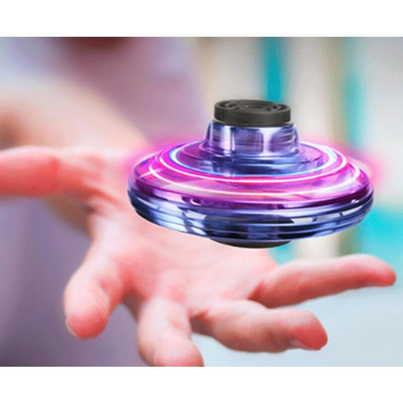 Buy Supperstore Creative Decompression Flying Gyro UFO Can Spin Free ...