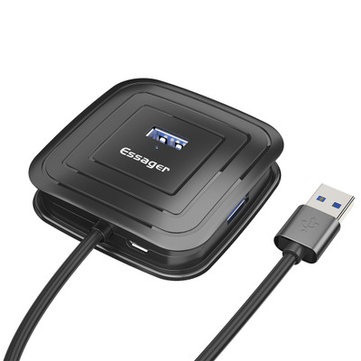 Buy USB3.0 HUB 4 Port with Micro USB Charging Port For Laptop Notebook ...