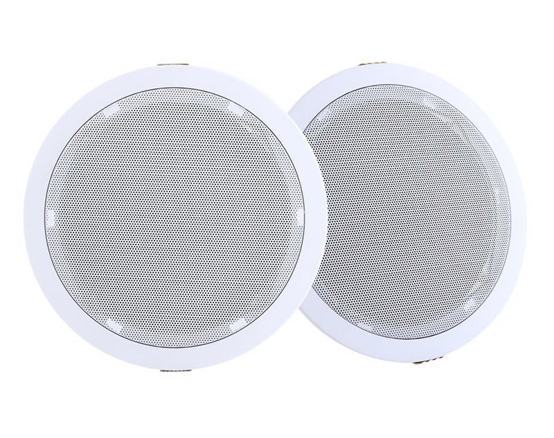 Buy 2 x 6″ In Ceiling Speakers Home 80W Speaker Theatre Stereo Outdoor ...