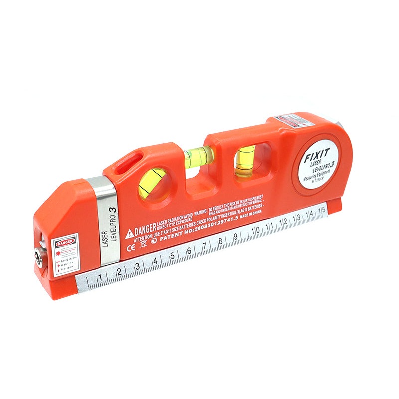 Buy Multipurpose Laser Level Aligner Measuring Tape Ruler 2 Way Level ...