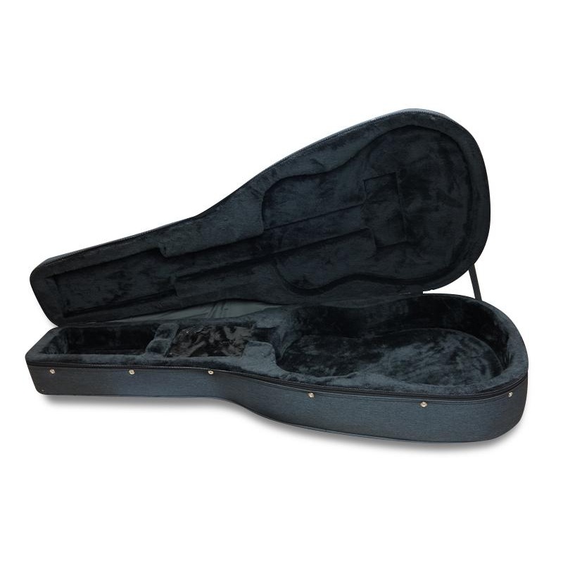 Buy Premium Padded Acoustic Guitar Case Hard 105cm Straps HC41 - MyDeal