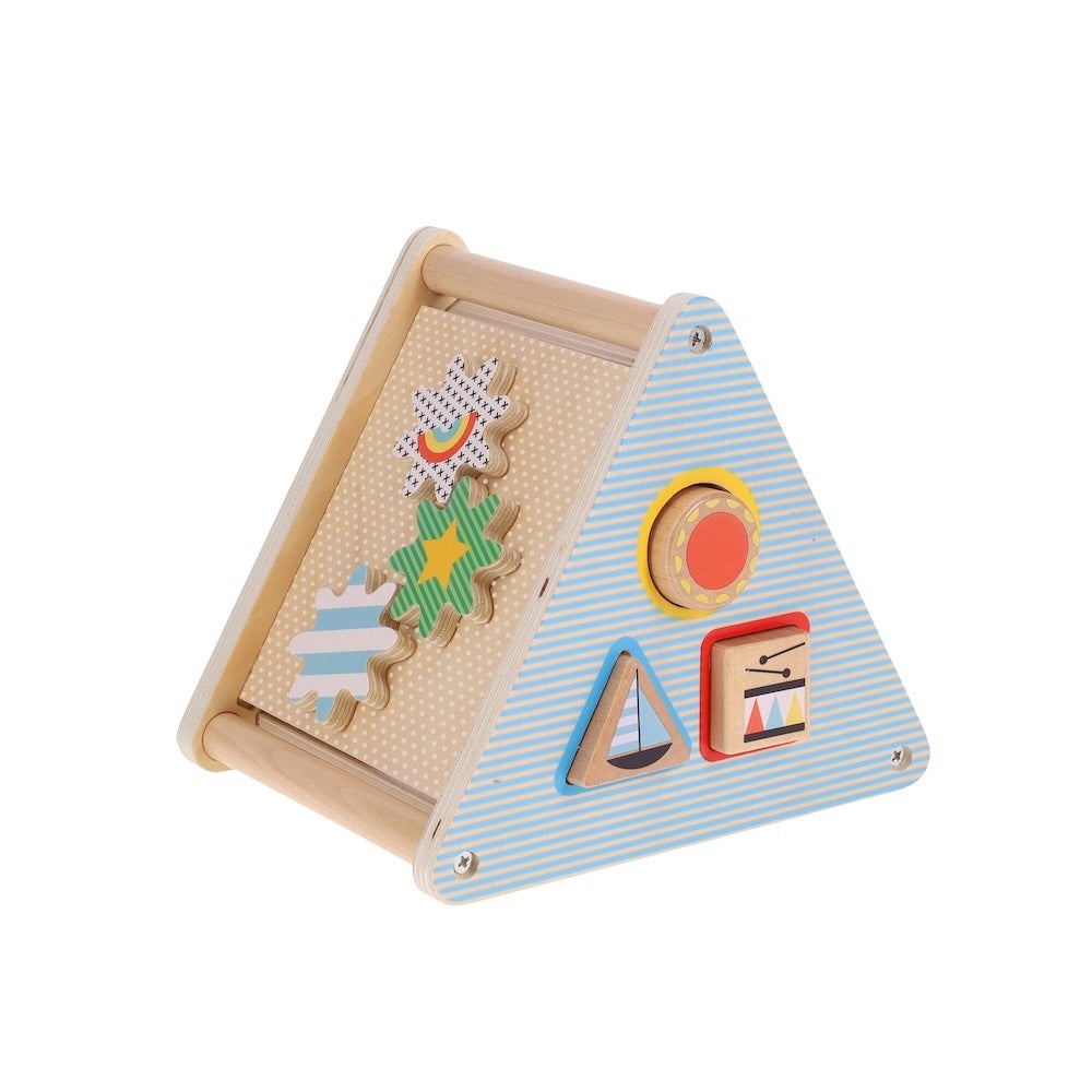 Buy Petit Collage My First Wooden Activity Toy - MyDeal Australia