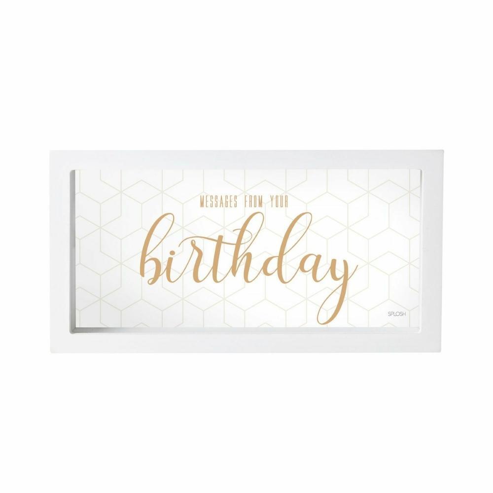 Buy Splosh Birthday Message Box - MyDeal Australia