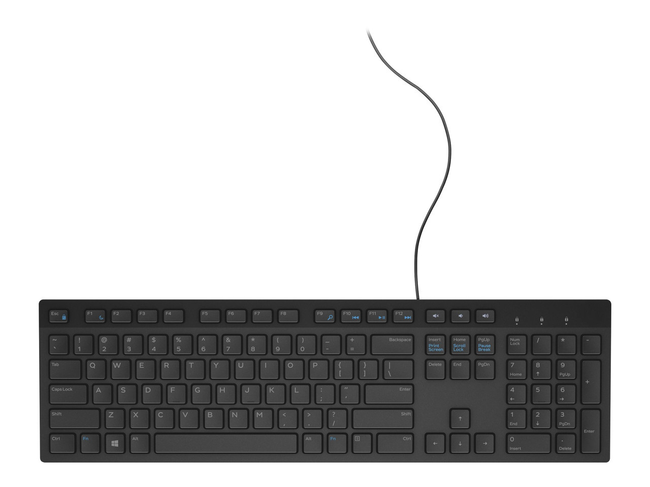 Buy Dell KB216 Wired Multimedia Keyboard - USB - black - MyDeal Australia