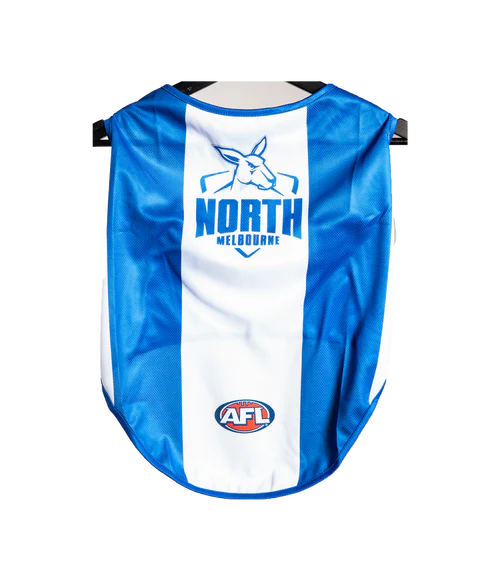 Buy AFL North Melbourne Kangaroos X-Large Dog Jersey Shirt 59cm to 62cm ...