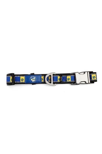 Buy NRL Parramatta Eels Large Dog Collar 33cm to 52cm - MyDeal Australia