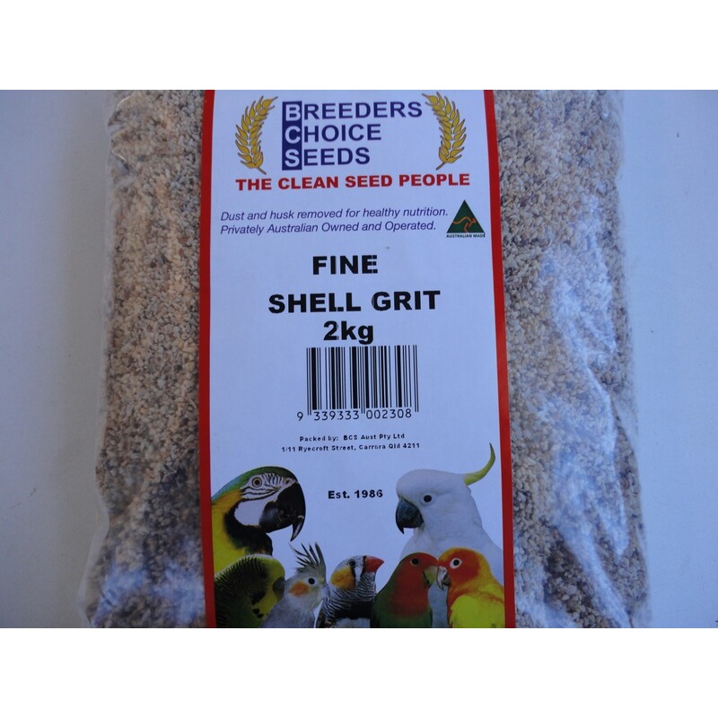 Buy Shell Grit 5kg (Fine) - Breeders Choice - MyDeal Australia