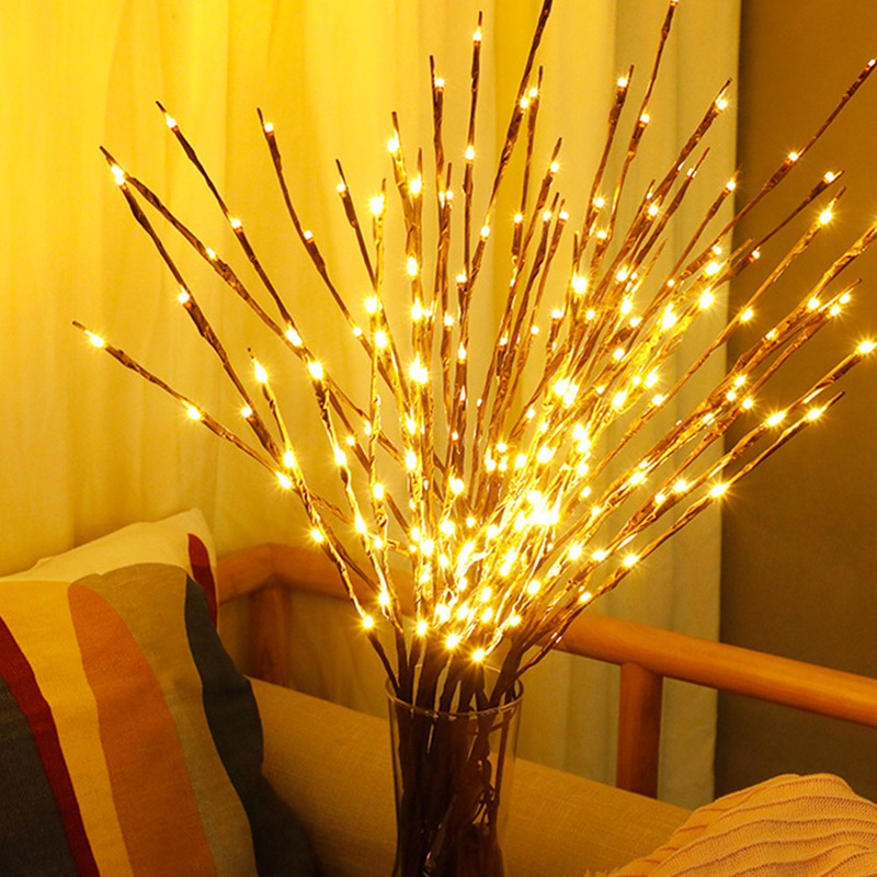 Buy 20LED Tree Branch LED Light Battery Powered Decoration Light ...