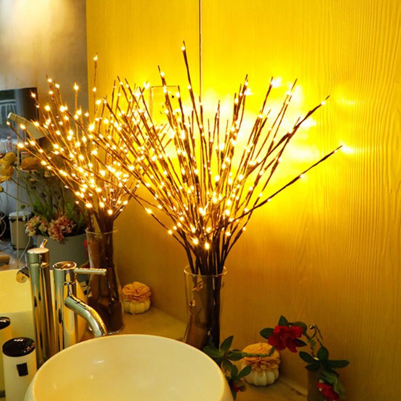 Buy 20LED Tree Branch LED Light Battery Powered Decoration Light ...