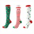 Buy 3/6 Pairs Christmas Compression Socks Men and Women Pressure Socks ...