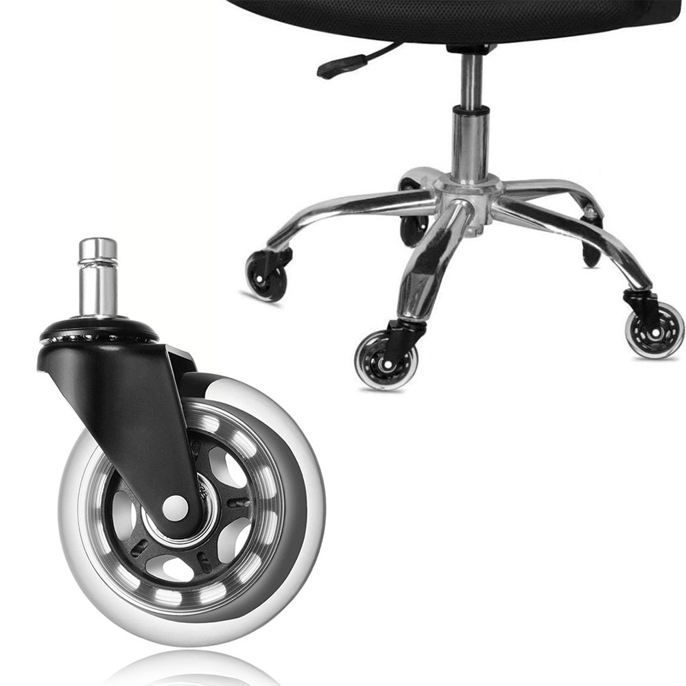 Buy 3 Inch Office Chair Caster Replacement Rolling Caster Grip Ring ...
