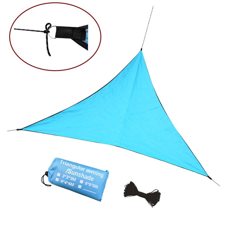 Buy 300 x 300 x 300cm Waterproof Outdoor Triangle Camping Tents Tarp ...
