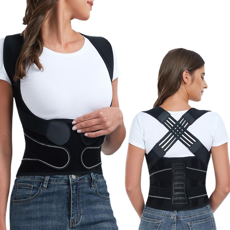 Buy Back Brace Posture Corrector for Women and Men with Spine Vertical ...