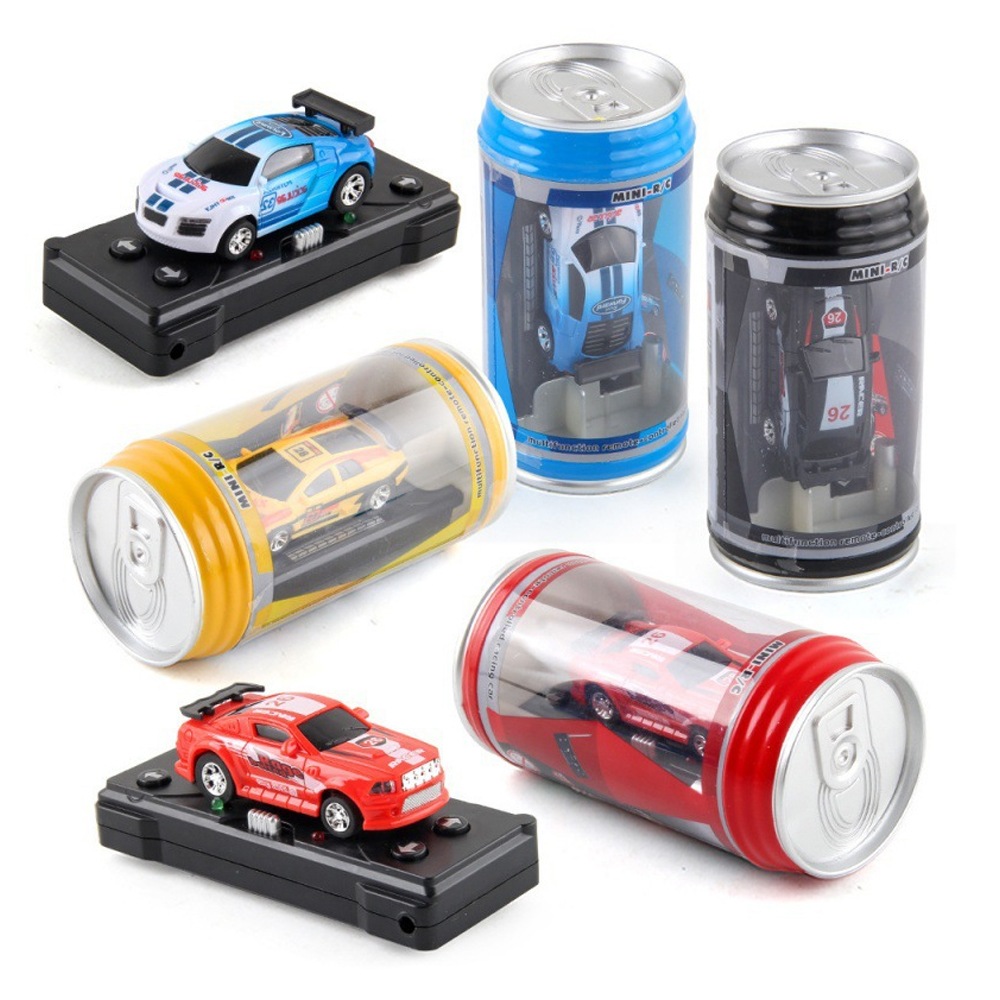 Buy Mini Coke Can Speed Car RC Radio Remote Control Micro Racing Car Kids Toy Gift Creative Simulation Racing Car Toy MyDeal
