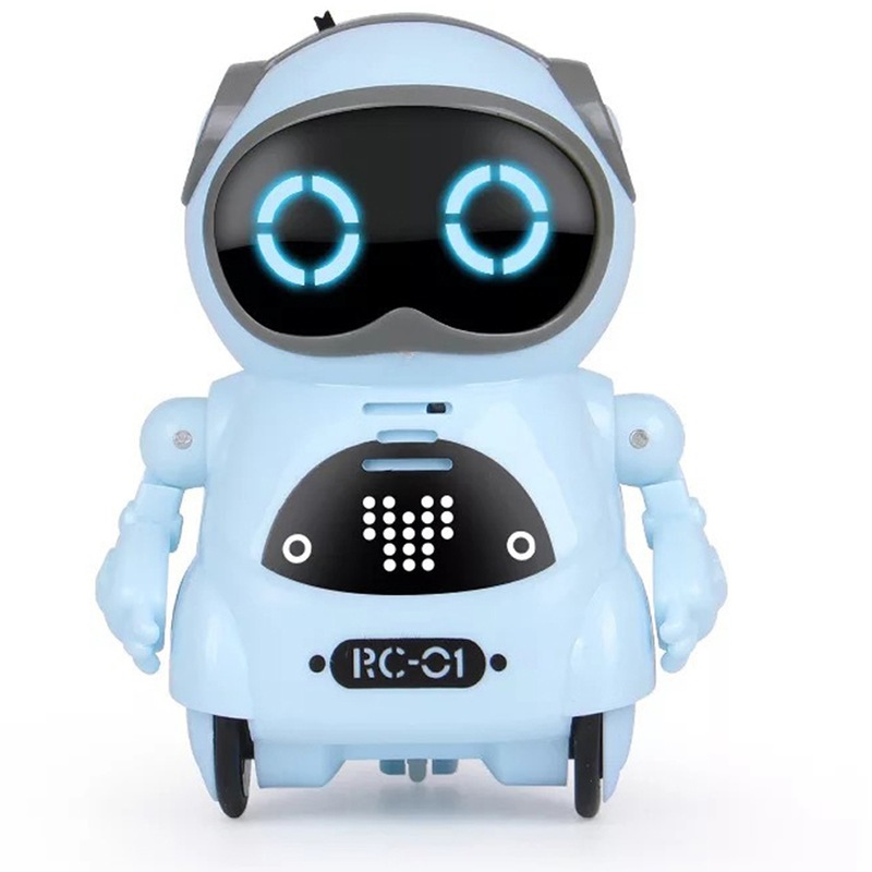Buy Pocket RC Robot for Kids Talking Interactive Dialogue Singing ...