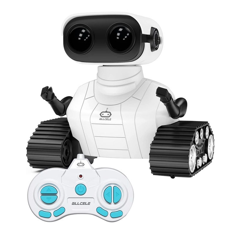 Buy Rechargeable Remote Control Robot Toys with Music and LED Eyes for ...