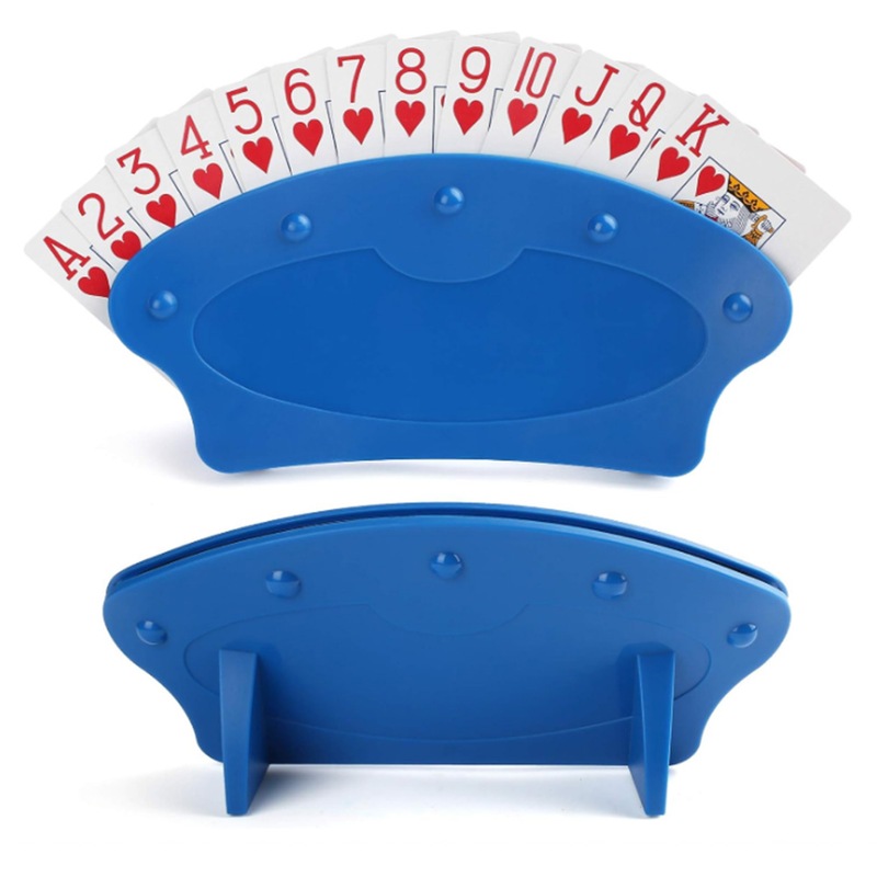 Buy Set of Two Hands Free Playing Card Holders Trays for Bridge Canasta ...