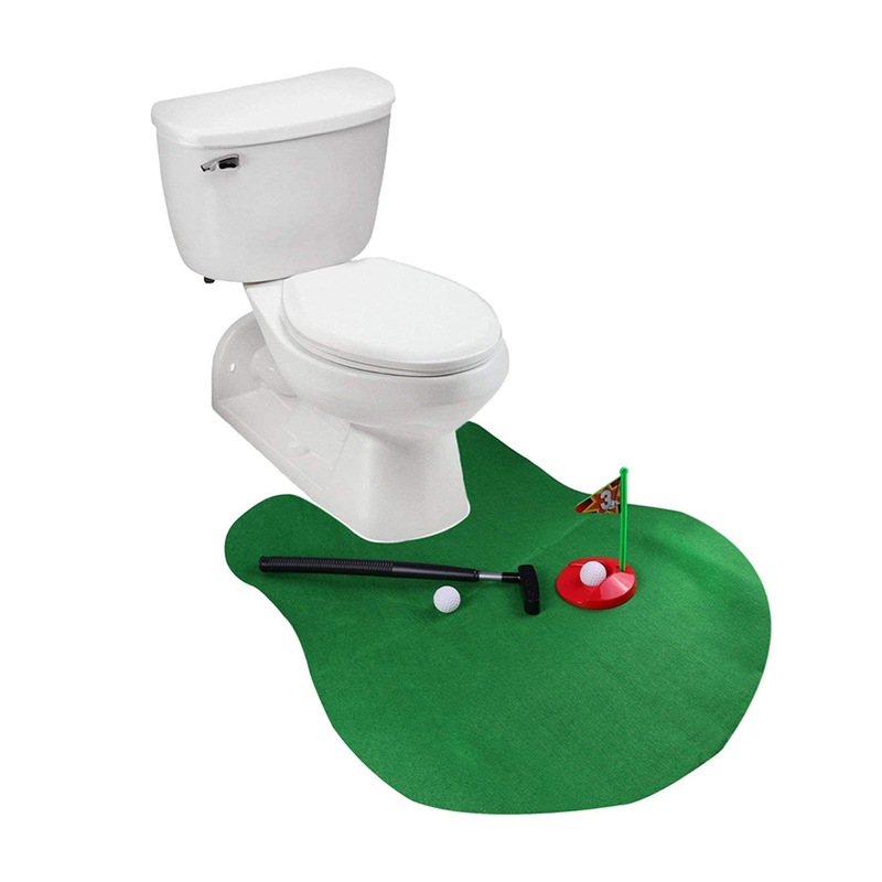 Buy Toilet Mini Golf Potty Putter Toy Set - MyDeal