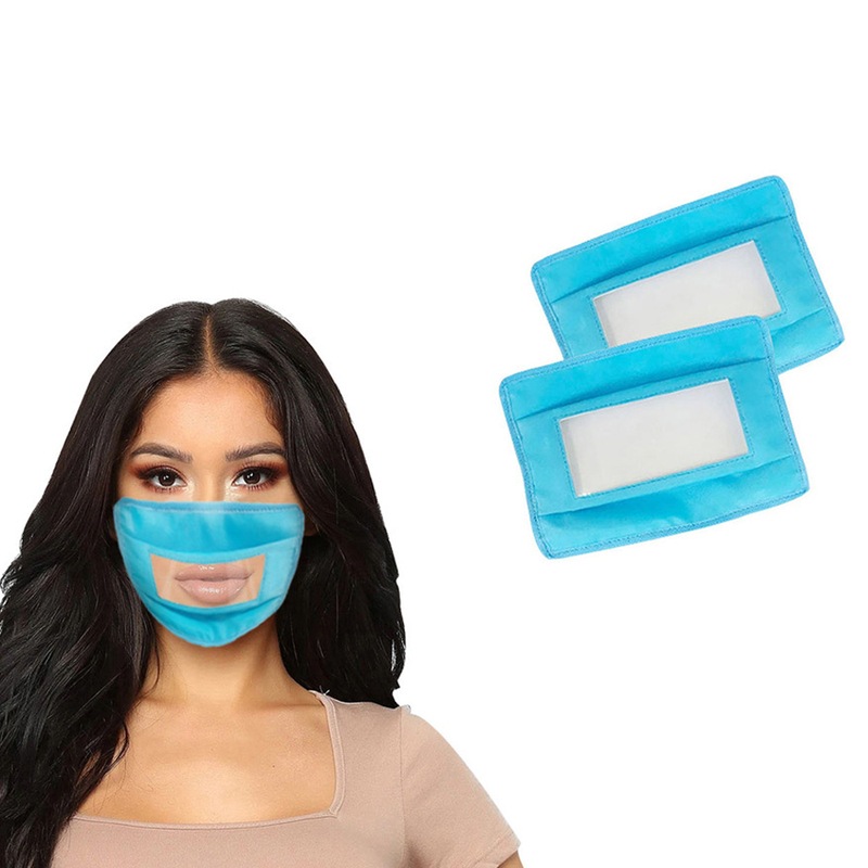 Buy Visible Mouth Face Masks Reusable Women Men Face Masks - MyDeal