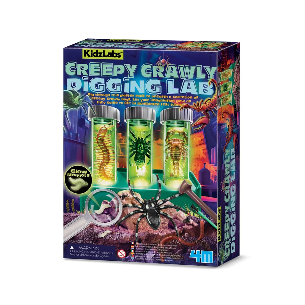 Buy 4M - KidzLabs - Creepy Crawly Digging Lab - MyDeal Australia