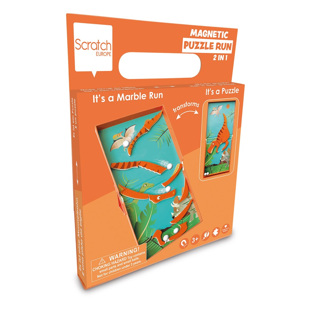Buy Scratch Europe - Magnetic Puzzle Run - Dino - MyDeal Australia