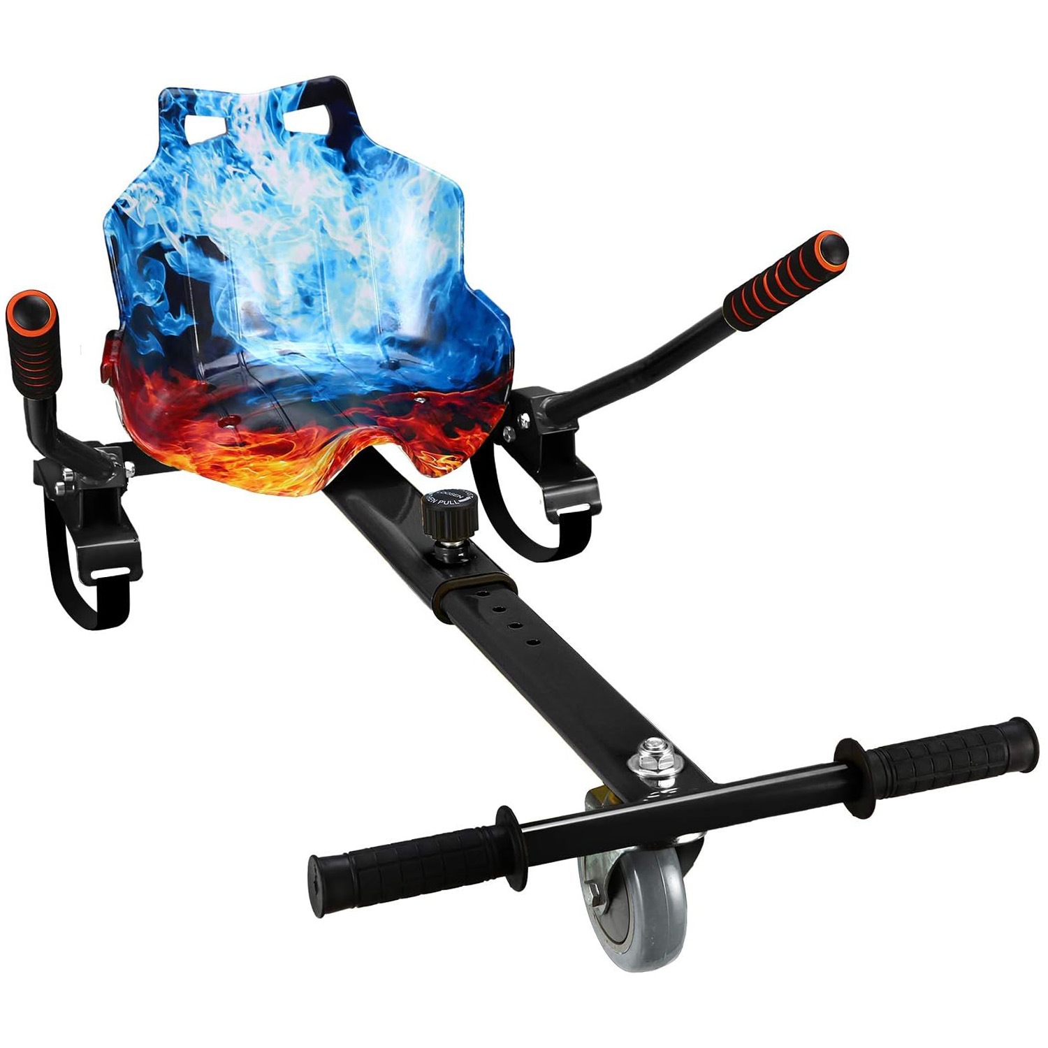 Buy Hoverboard Accessory Hover Cart Go Kart Adjustable Length for Self ...
