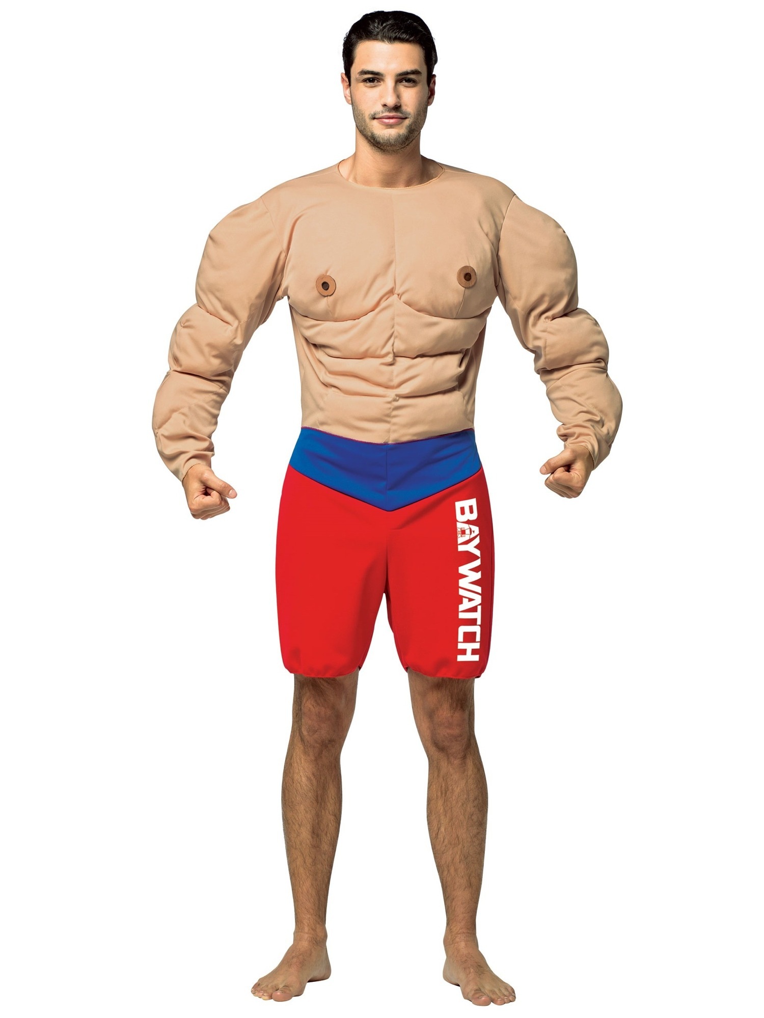 Buy Hobbypos Bay Watch Lifeguard Muscle Beach Occupations Dress Up Mens ...