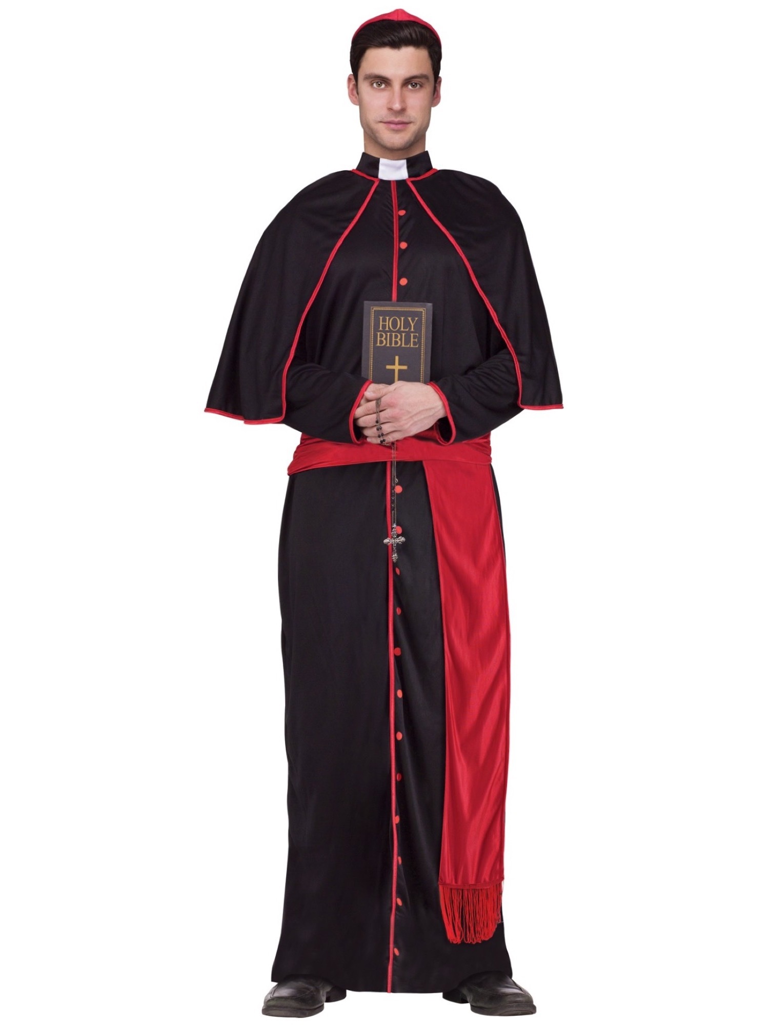 Buy Hobbypos Cardinal Bishop Roman Catholic Priest Pope Religious Robe ...