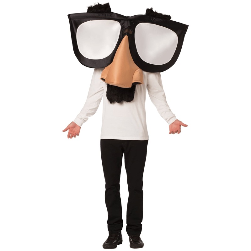 Buy Hobbypos Funny Nose Glasses Big Giant Groucho Eyeglasses Funny ...