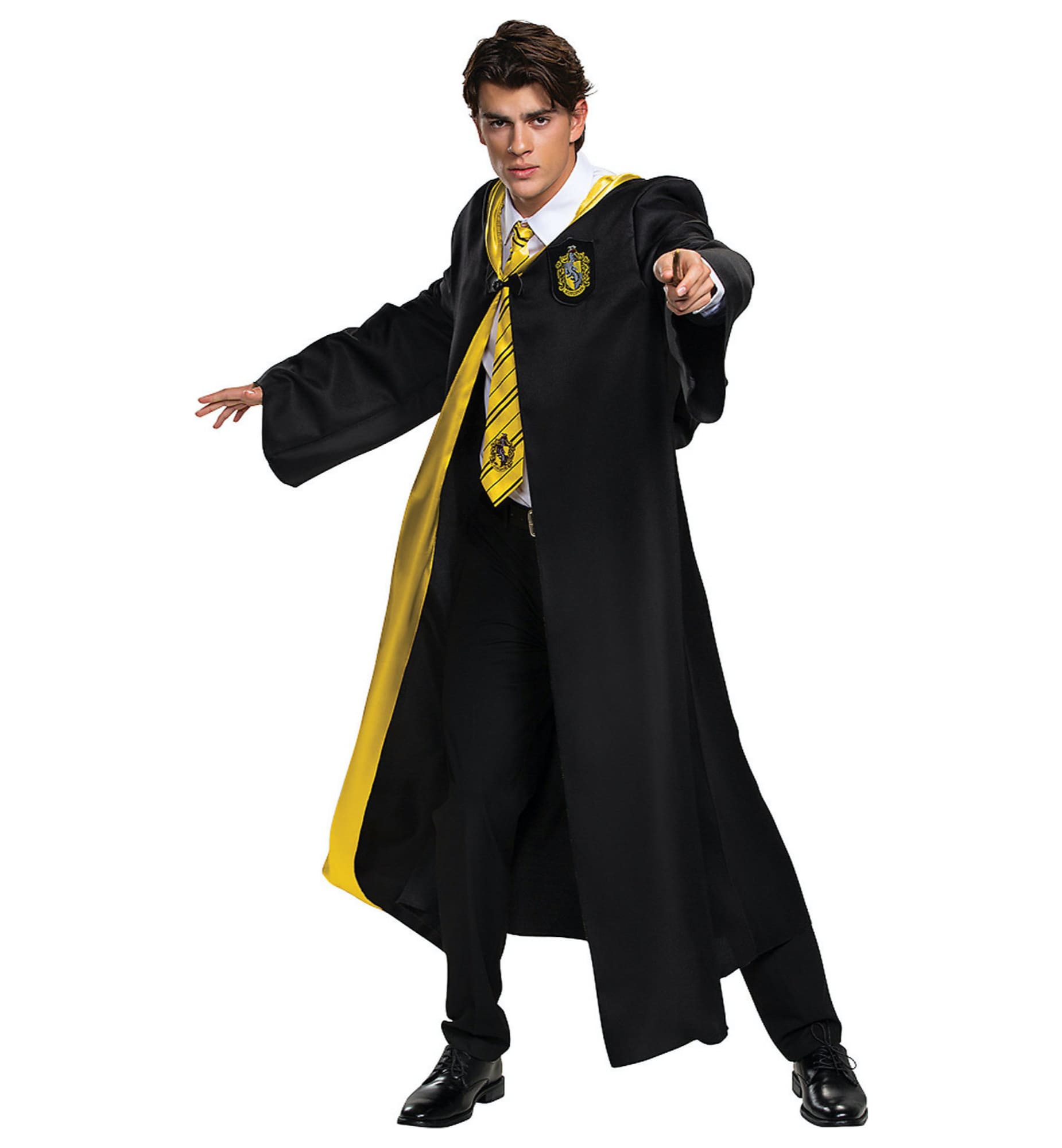 Buy Hobbypos Hufflepuff Deluxe Harry Potter Movie Robe Unisex Teen Boys ...