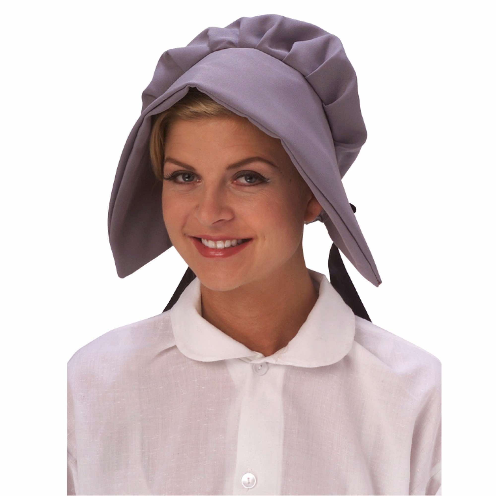 Buy Puritan Wagon Train Colonial Victorian Womens Costume Deluxe Grey ...