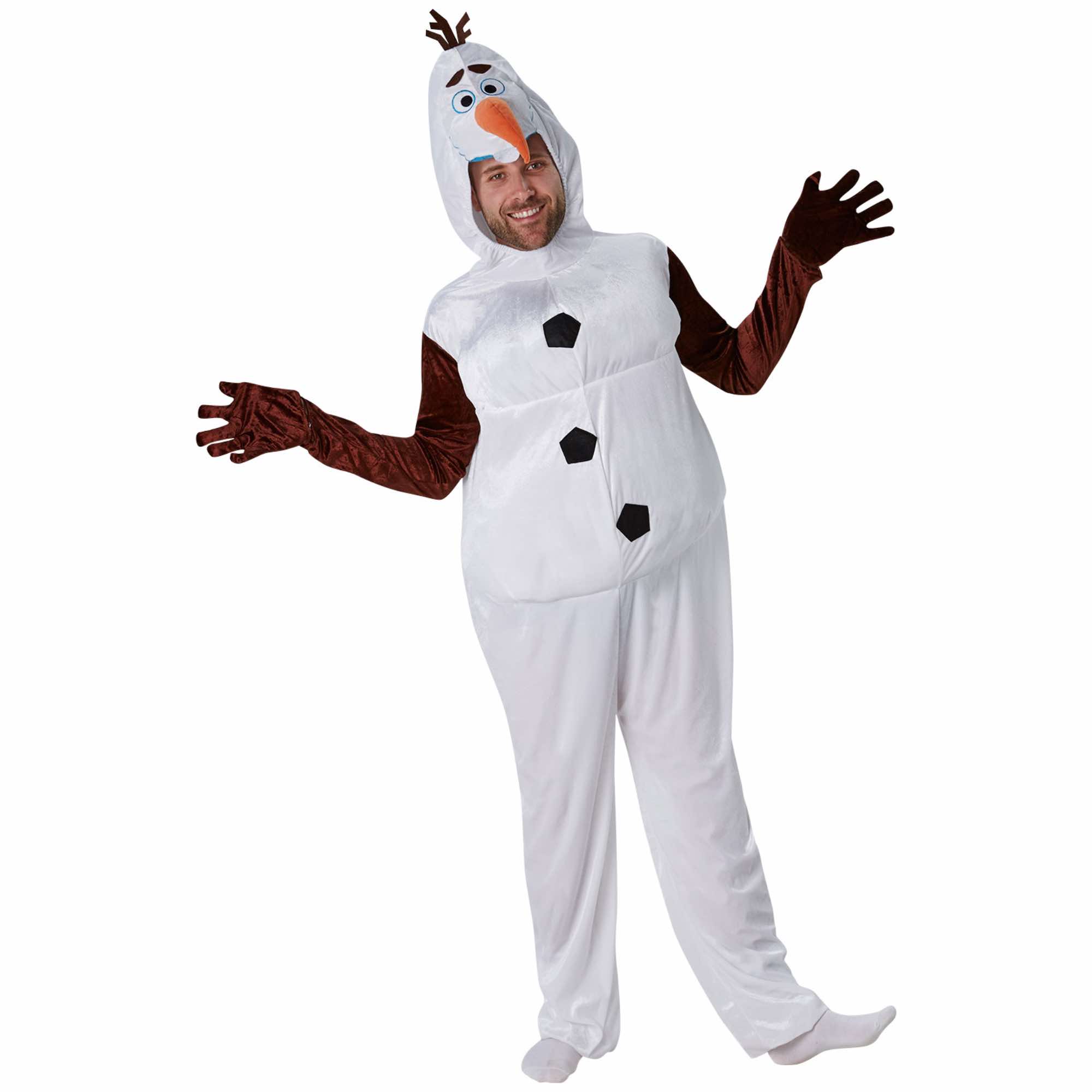 Buy Olaf Deluxe Disney Frozen Fairytale Book Week Fancy Dress Adult ...