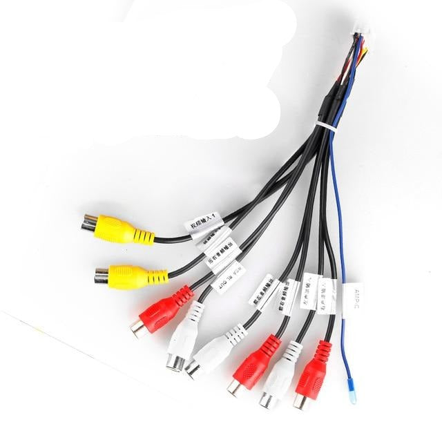 Buy For Car Dealz Model Only Car Line Out Adapter 8 RCA AV Multi ...