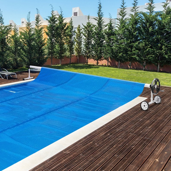Buy ALFORDSON Pool Cover 500 Micron Solar Blanket Swimming 6M Grey ...