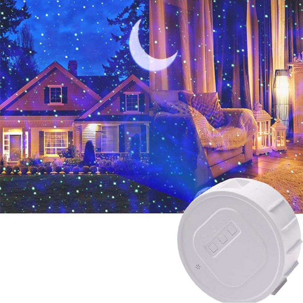 Buy Hansona 3-in-1 LED Starry Night Sky and Nebula Moon Light Projector ...