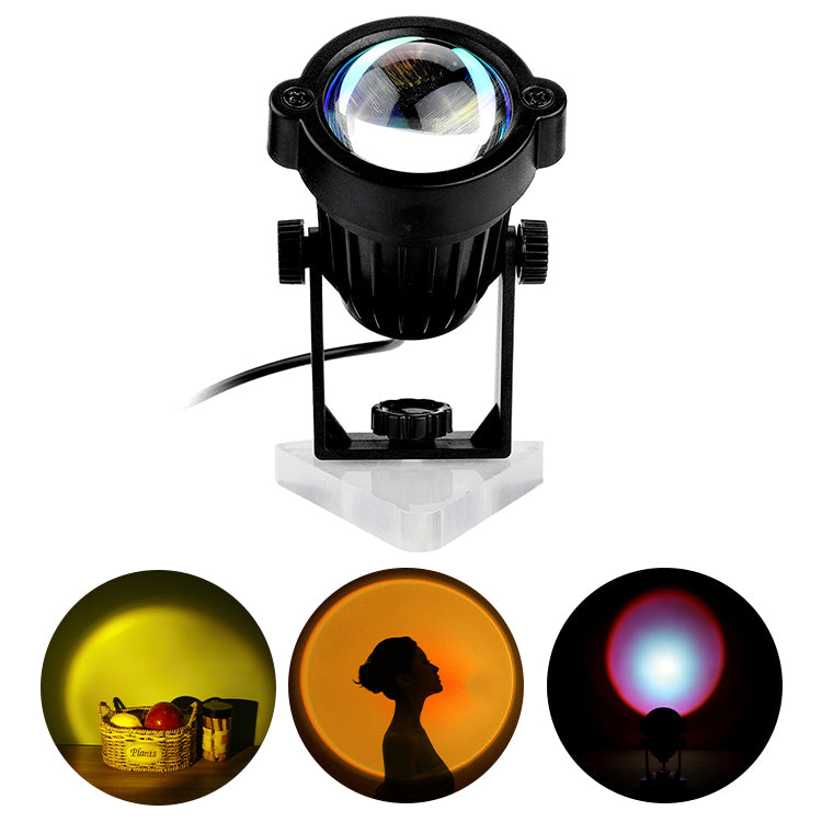 Buy LED Sunset and Rainbow Spotlight Projector - MyDeal Australia