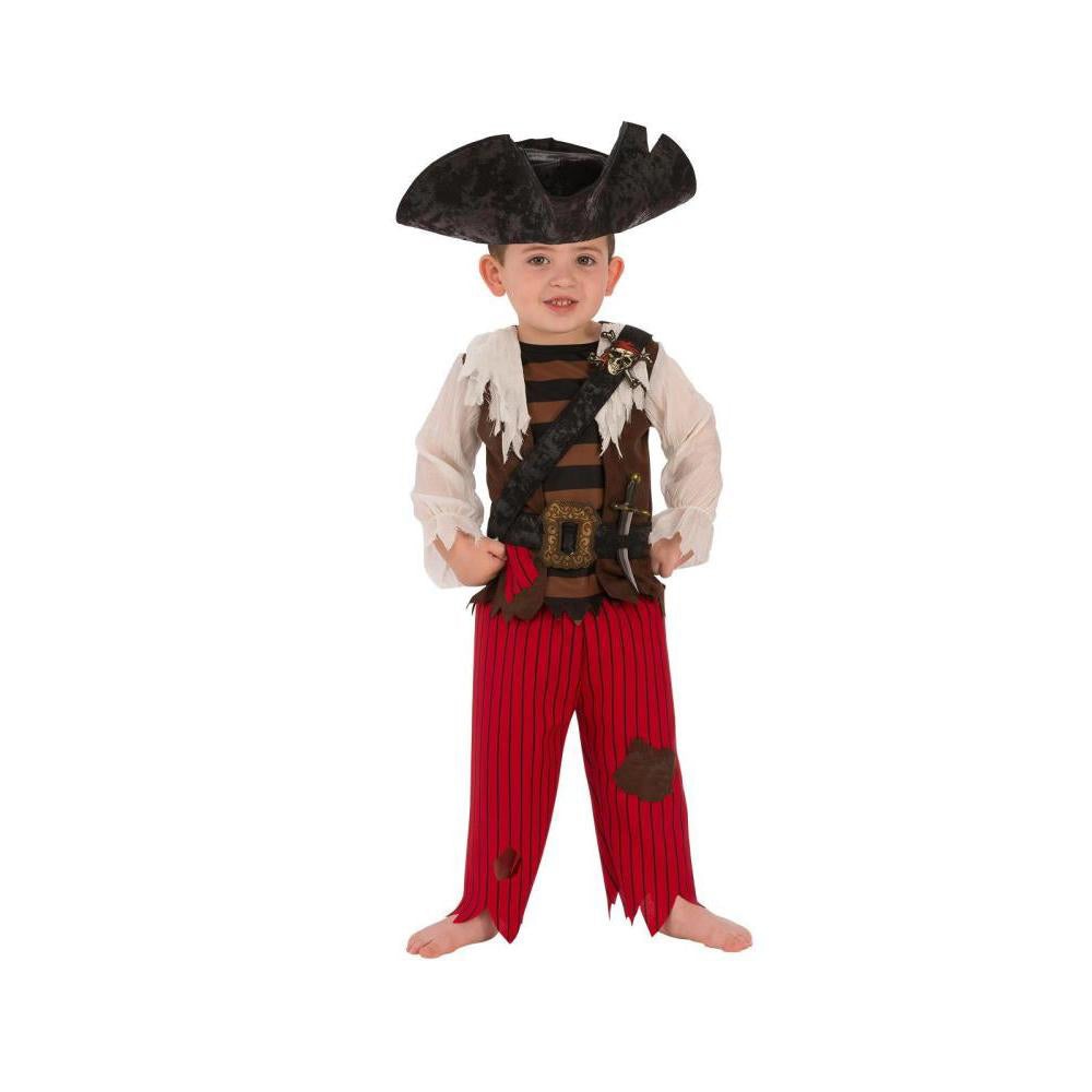 Buy Pirate Matey Kids Costume for Book Week and Halloween - MyDeal ...