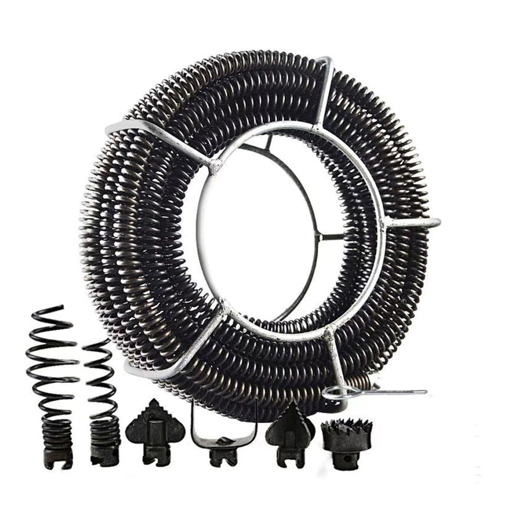 Buy Plumber Drain Cleaner Pipeline and Sewer Snake Pipe Tool - MyDeal ...