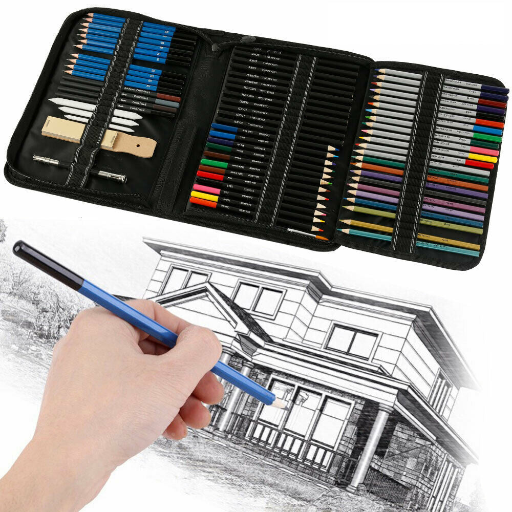 Buy Professional Drawing Pencil Kit - MyDeal Australia