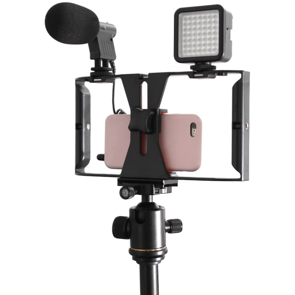 Buy Professional Smartphone Stabilizer Grip Cage Video Rig - MyDeal ...