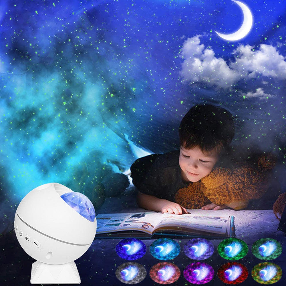Buy Remote Controlled 360 Degree Magnetic Base Star Projector - MyDeal ...