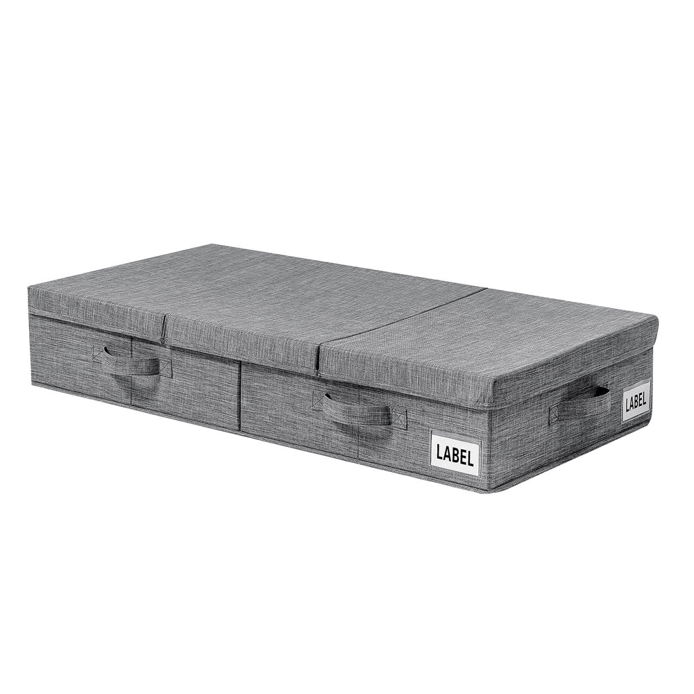 Buy Hansona Underbed Storage Containers Box Bin with Lids Grey - MyDeal ...
