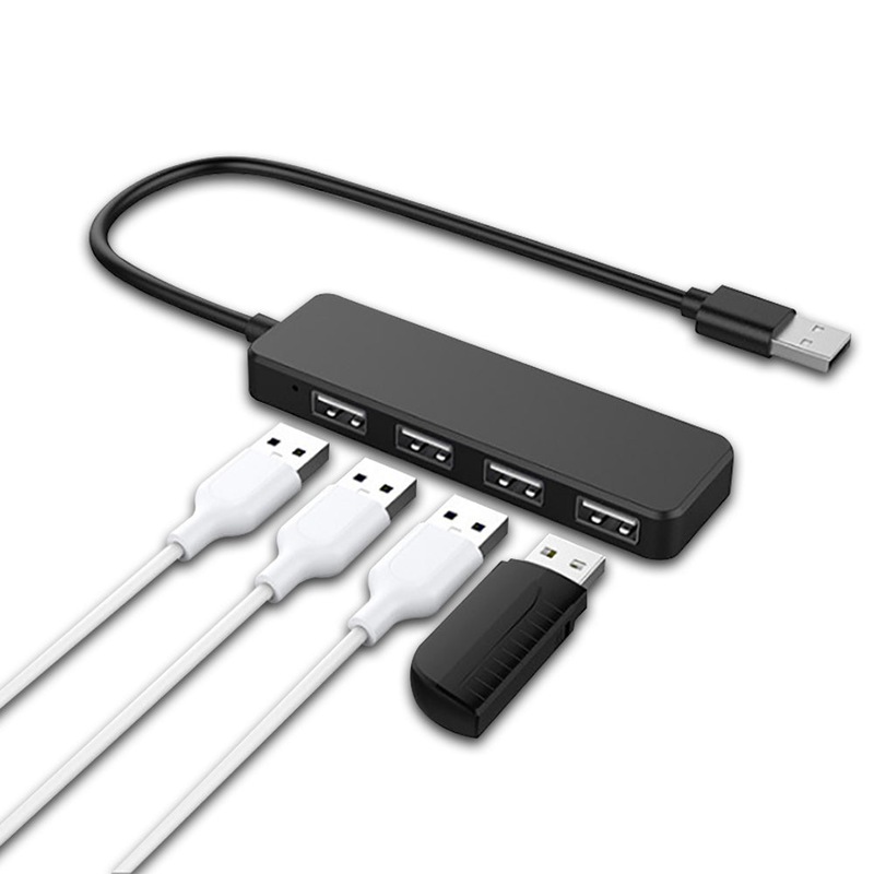 Buy Multi USB 2.0 Hub 4 Port High Speed Slim Compact Expansion Smart ...