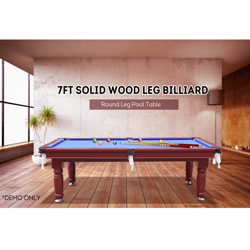 Buy Tandr Sports Smart Mdf 7ft Round Leg Billiard Table Free Accessaries
