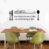 Buy Islamic Vinyl Wall Decor Stickers Eating in the Name of Allah ...