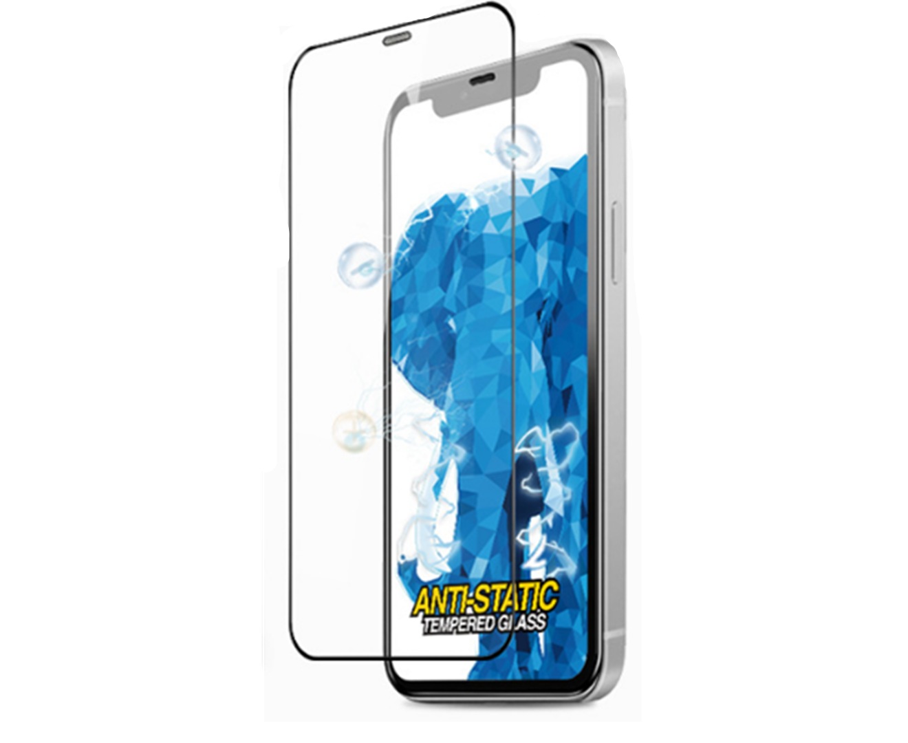 Buy I07 Mobile Phone Anti-static Steel Film Anti-scratch HD Film Mobile ...